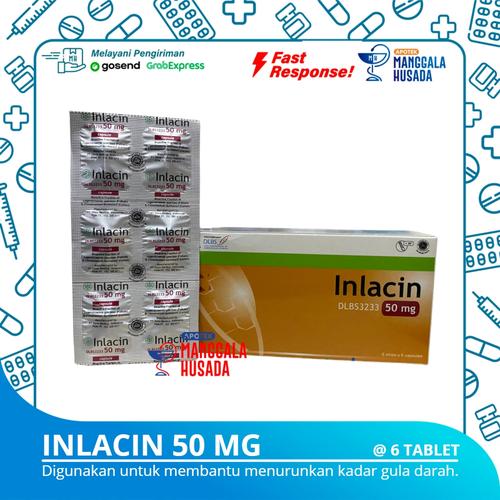 Jual INLACIN 50 MG PER STRIP @ 6 TABLET - Kota Palembang - APOTEK ...
