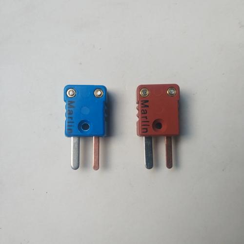 Jual Flat Pin Marlin Male Miniature T Type Thermocouple Connector ...