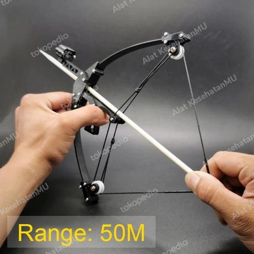 Jual Mini Compound Bow Short Axis Triangle Bow Archery Powerful ...