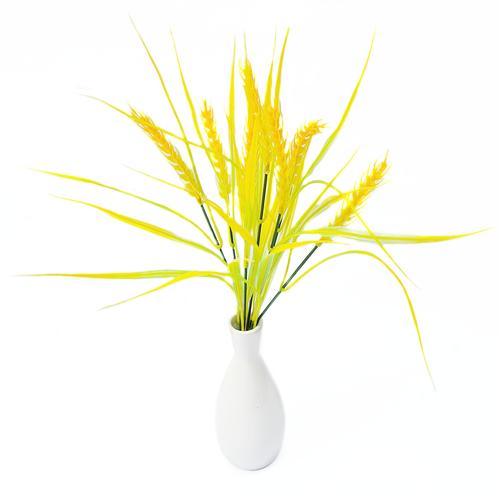 Jual Tumbuhan Hias Daun Padi Kuning Wheat Artificial Home Craft Rustic ...