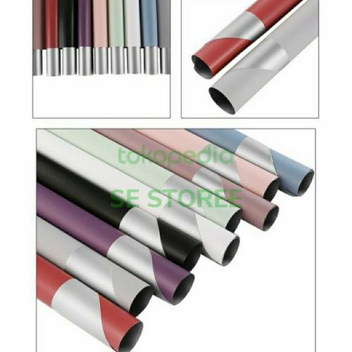 Jual 5 Lembar Bicolor Flower Wrap Kertas Bucket Bunga Cellophane ...