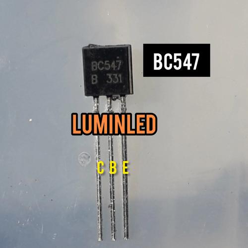 Jual BC547 TRANSISTOR NPN - Kota Tangerang - Lumin-LED | Tokopedia
