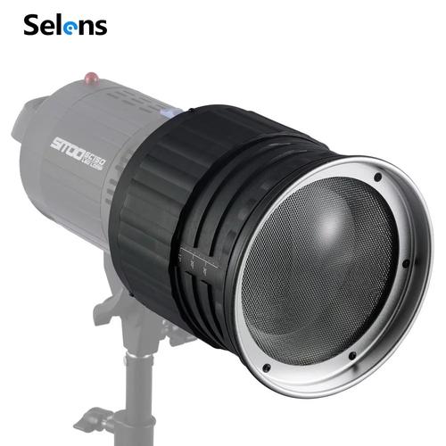 Jual Selens Fresnel Spotlight Condenser Snoot Bowens Strobe Flash Light ...
