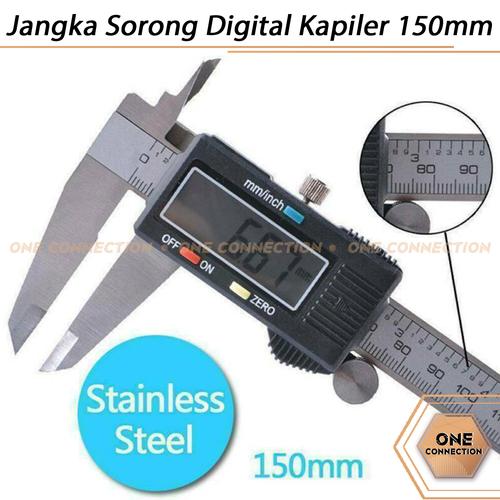 Jual Jangka Sorong Sigmat Digital Vernier Caliper / Kaliper 150mm Stainless - Jakarta Pusat ...