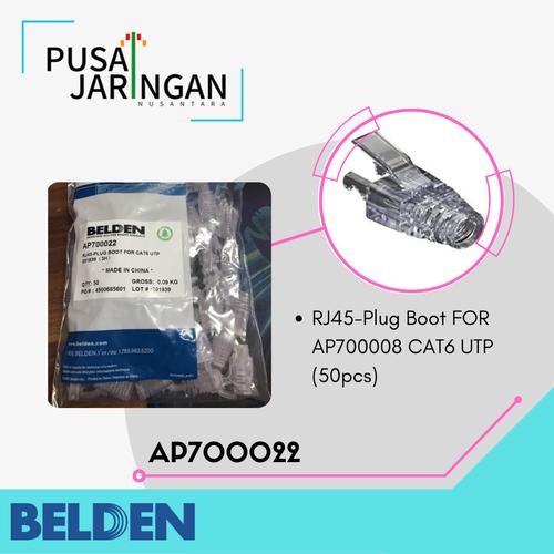 Jual BELDEN AP700022 RJ45 Plug Boot Compatible Belden RJ45 Cat.6 isi ...