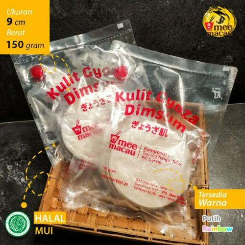 Promo Kulit Pangsit Siomay Dimsum Bulat Mee Macau | 150 Gram | Halal ...