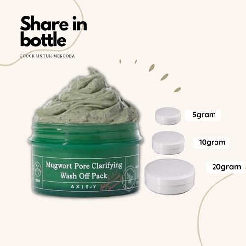 Jual [SHARE IN JAR] AXIS-Y Advanced Mugwort Mask MASKER AXIS - Kota ...