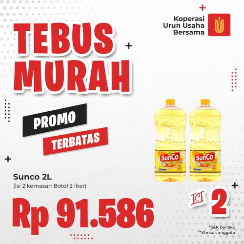 Jual Sunco 2 Liter Botol - isi 2 botol / Minyak Goreng - Jakarta Barat ...