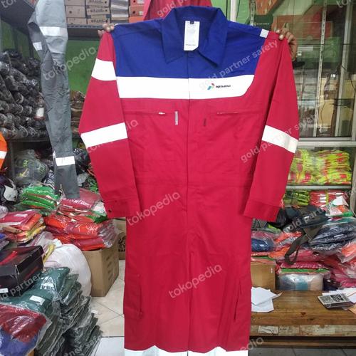 Jual Wearpack Coverall Projects Pertamina Nomex IIIA Coverall Pertamina ...
