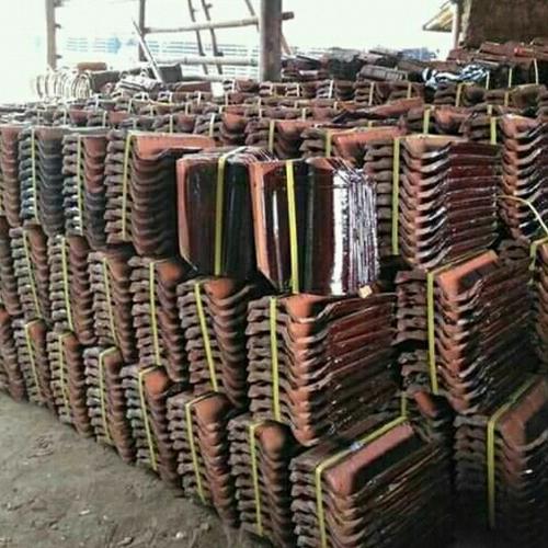 Jual Genteng keramik morando plentong super genteng Natural Glatsur ...