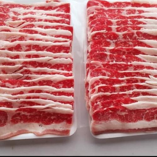 Jual Daging Sliced Sapi sukiyaki yakiniku tipis import - Kota Bandung ...