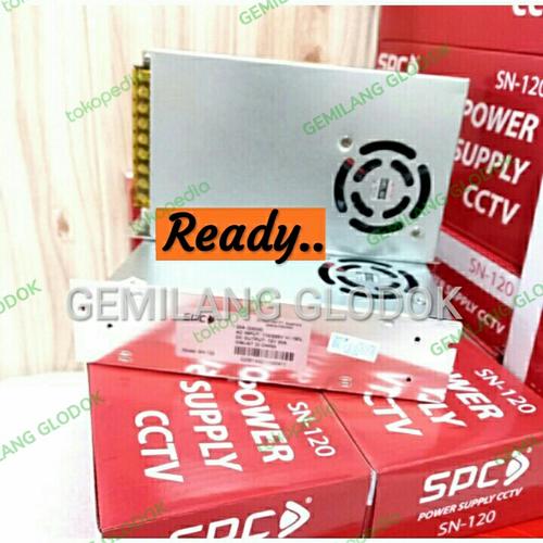 Jual BEST SPC Power Supply Cctv SN 120 12V 20A ~ SPC Adapter Jaring ...