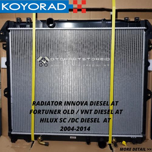 Jual RADIATOR KOYORAD INNOVA / FORTUNER / HILUX DIESEL MATIC / AT ...