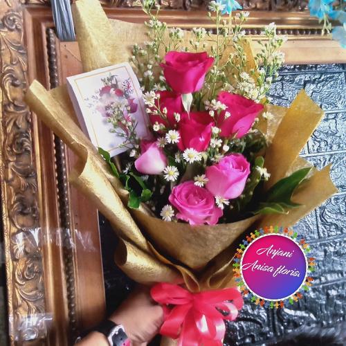 Jual bunga buket/bunga asli/bunga kado untuk pacar - Jakarta Selatan ...