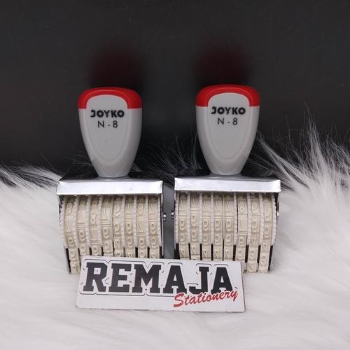 Jual Number Stamp / Stempel Angka / Nomor Joyko N-8 / 8 Digits - Kab ...