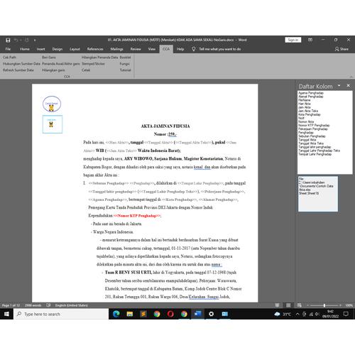 Jual Software Notaris Garis akta secara Massal CCA - Kota Semarang - Tools Notaris | Tokopedia