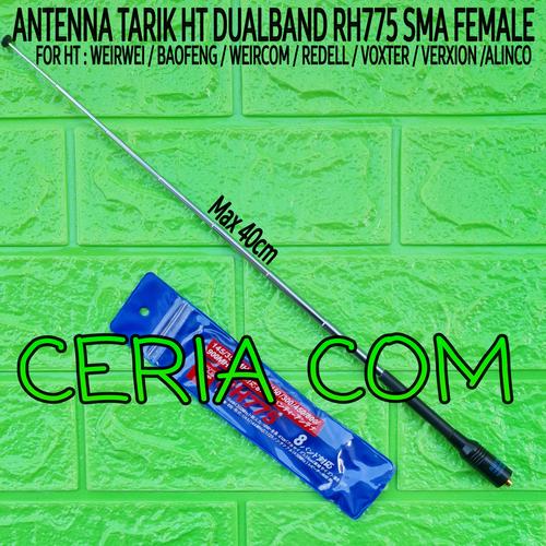 Jual ANTENA HT WEIRWEI BAOFENG LUPAX VOXTER VERXION RH775 DUALBAND TARIK - Jakarta Utara - CERIA ...