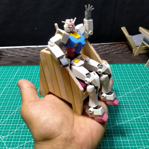 Jual miniatur kursi untuk gunpla/Gundam 1/144, shf, figma dan action ...