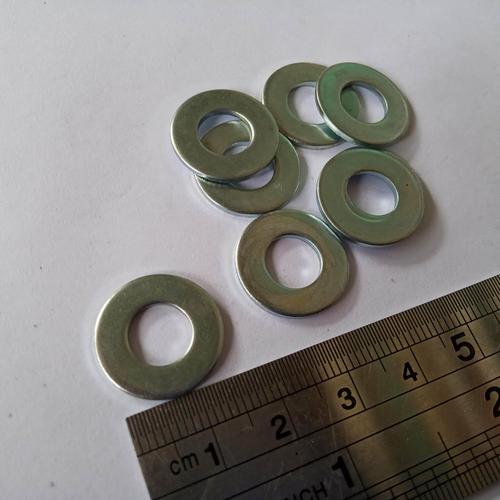 Jual RING PLAT M8 GALVANIS RING 8MM PUTIH WAHSER M8 UNTUK PASANGAN BAUT ...
