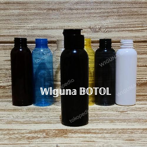 Jual Botol fliptop 100ml / Botol Br 100ml varian tutup fliptop jamur hitam - Putih - Kab. Bogor ...