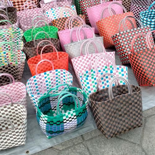 Jual TAS ANYAMAN / TAS PASAR / TAS BUWUH / TAS BELANJA / TAS HANGOUT ...