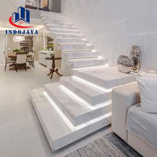 Jual granit tangga granite keramik putih Request ukuran grigio carara ...