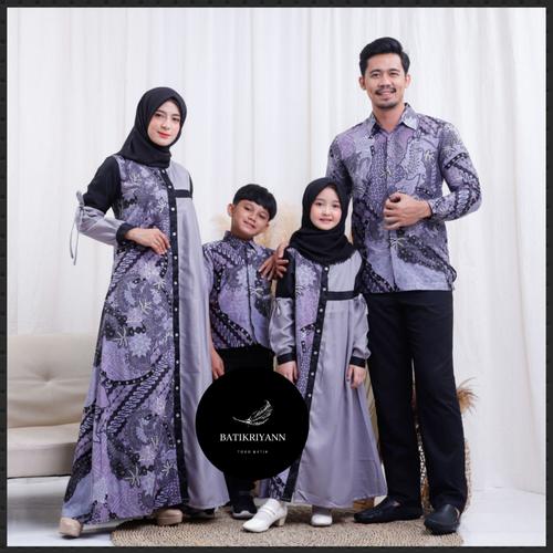 Jual Baju Batik Couple Keluarga Modern Terbaru Set Pakaian Keluarga ...