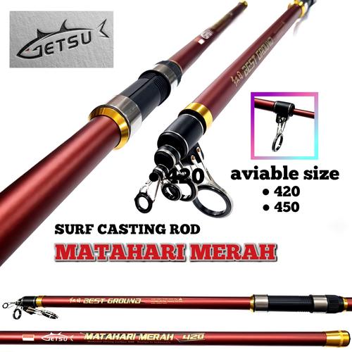 Jual joran surf pasiran matahari merah 420 450 - 420 cm - Kota ...