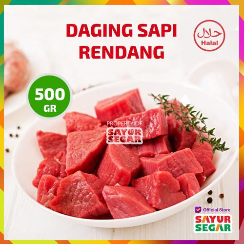 Jual Daging Sapi Pot. Rendang [500g] Fresh Halal - Giling Rendang ...