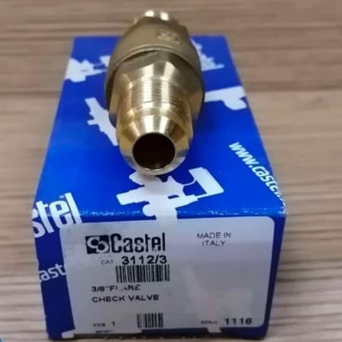Jual CHECK VALVE CASTEL Uk 3/8" TYPE 3112/3 MODEL DRATT - Jakarta Barat ...