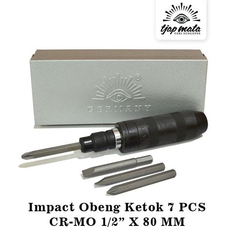 Jual TJAP MATA CAP MATA Impact Obeng Ketok Set 7 Pcs ORIGINAL - Kab ...