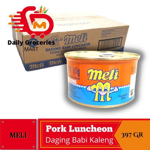 Jual Daging Babi Kaleng MELI Canned Pork Luncheon Meat Ma Ling Mili ...