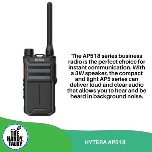 Jual HANDY TALKY HYTERA AP518 HT SINGLE BAND VHF UHF NEW ORIGINAL ...