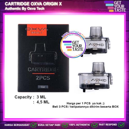 Jual Cartridge OXVA Origin X Pod Replacement Authentic by Oxva Tech ...