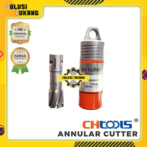 Jual Mata Bor Magnet 22mm CHTOOLS Annular Cutter Jetbroach 22 mm Jet ...