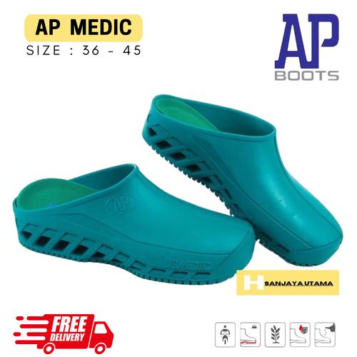 Jual sepatu ap medic medis / AP medic / sepatu alkes murah (HIJAU) - 37 ...