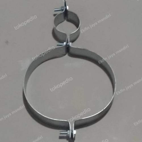 Jual klem tiang listrik 4" x 1" inch plat galvanis - Jakarta Pusat ...