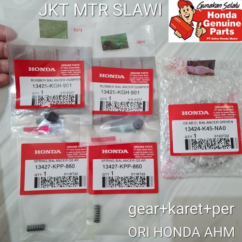 Jual Gear balancer, Karet balancer, per balancer, Sonic, Supra GTR, cbr ...