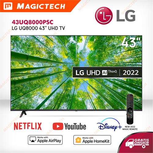 Jual SMART TV LG 43UQ8000PSC 43 INCH / 43" LED 4K UHD MAGIC REMOTE ...