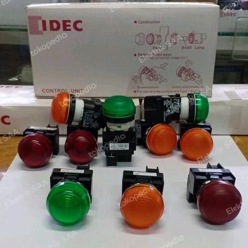 Jual IDEC Pilot Lamp LED 220VAC Dia. 22mm - Merah - Jakarta Pusat ...
