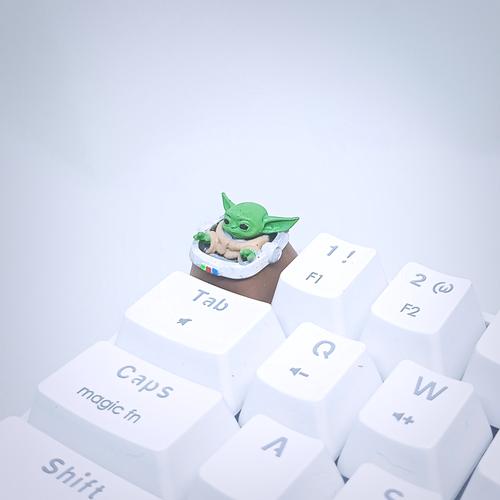 Jual Artisan Keycaps/ Baby Yoda keycap mandalorian starwars - Kab ...