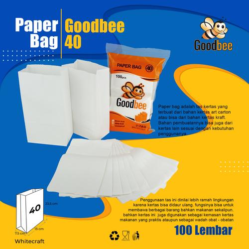 Jual PAPER BAG UKURAN M - MEDIUM - KANTONG KERTAS ROTI - WHITE ISI ...