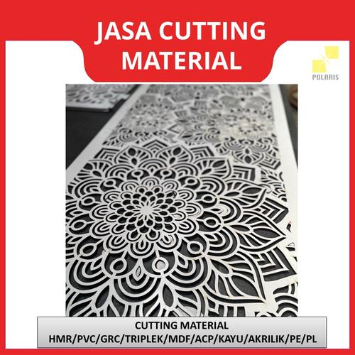 Jual CUTTING CNC POTONG MOTIF KAYU/TRIPLEK/HMR/GRC/PVC/MDF/ACP/AKRILIK ...