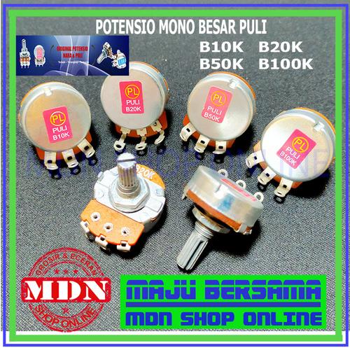 Jual Potensio 10K 20K 50K 100K Mono BESAR PULI - 10K - Kota Bekasi ...