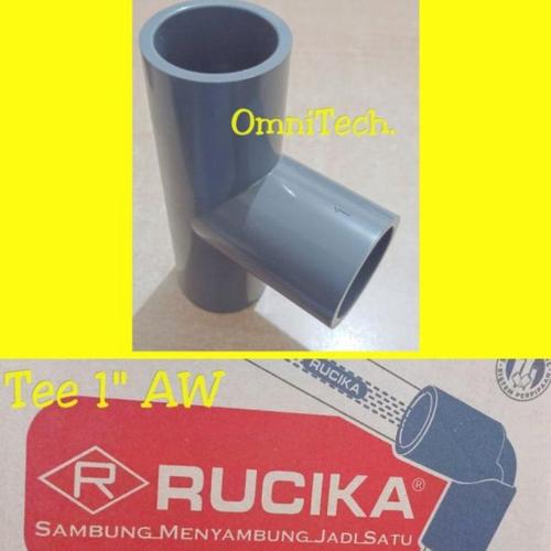 Jual Tee PVC Rucika AW 1" - Jakarta Barat - CV ALVARO CENTER | Tokopedia