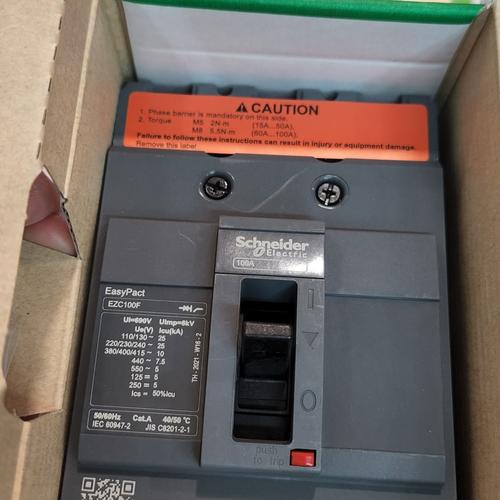 Jual MCCB schneider ezc100F 3p 100a original garansi - Jakarta Pusat ...