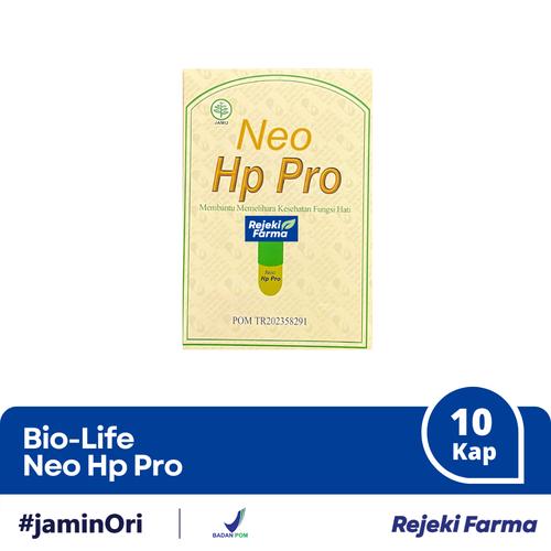 Jual [BPOM] Neo HP Pro 1 Strip 10 Kapsul - HpPro BioLife Obat Fungsi ...