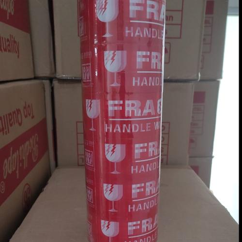 Jual Lakban Fragile Merah 2 Inch 48mm x 60y - 60YARD - Jakarta Barat ...