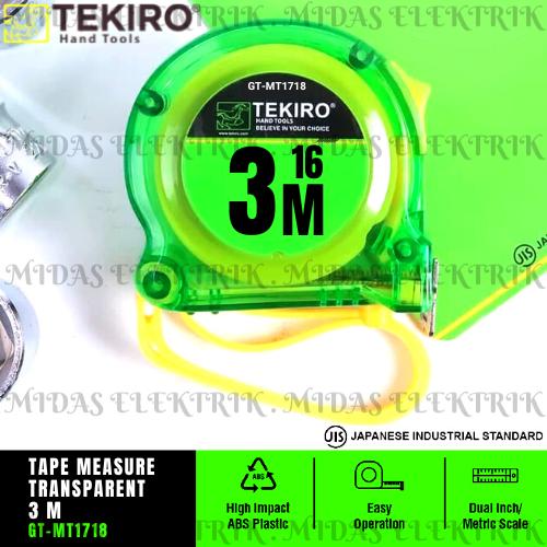 Jual Meteran Tekiro 3 Meter M 3Meter 3M Measuring Measurement Tape ...