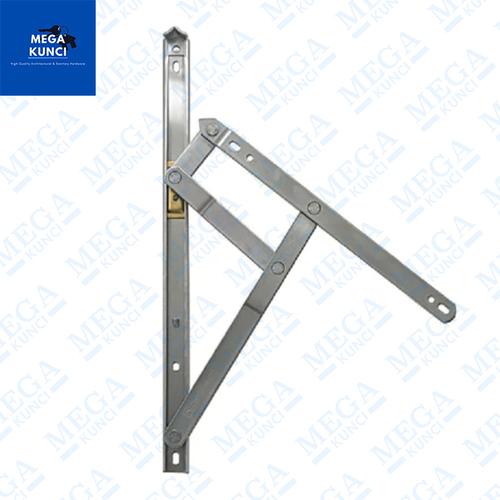 Jual Engsel Jendela Casement / Friction Stay 430 BR 16" SSS - Kota ...